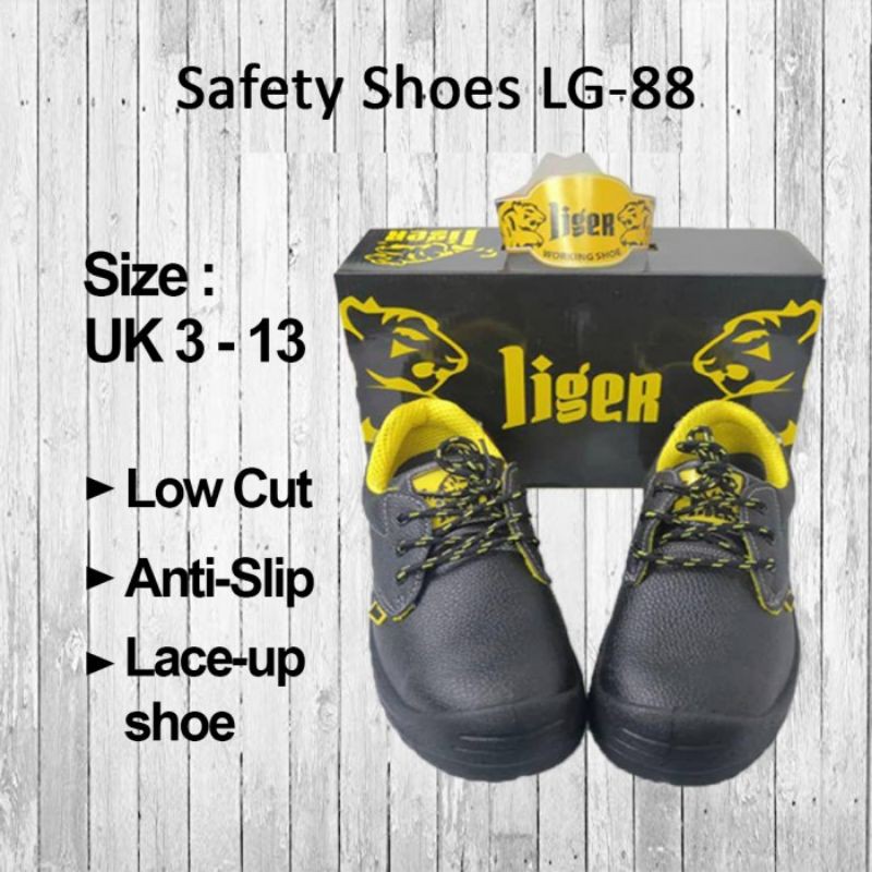 [LIGER] Working Shoe 💥 💯 Original 💥 2 Brand LG-88 & LG-99 | Shopee Malaysia