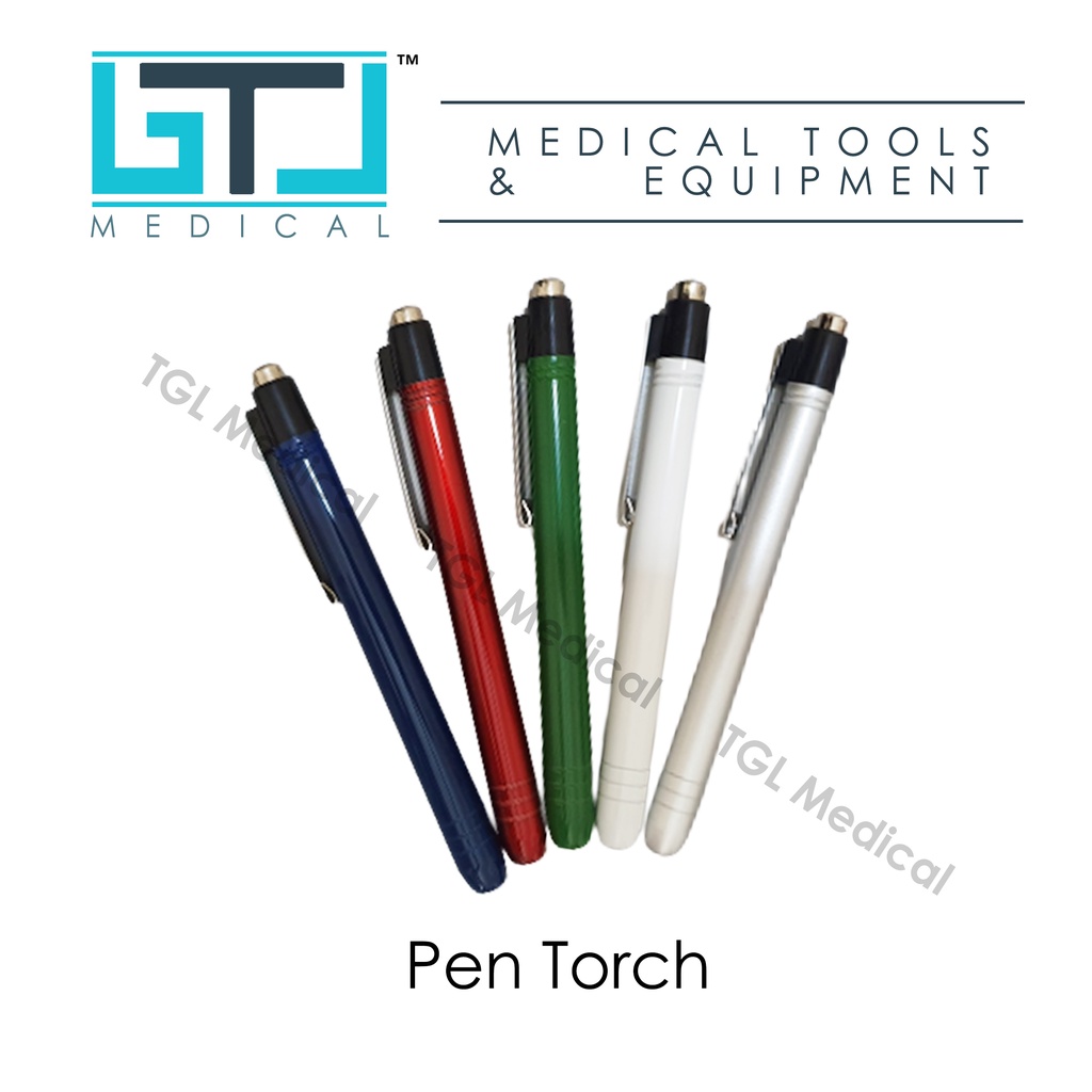 TGL Pen Torch Light Pen Light Free Battery Medical Emergency Kit for ...