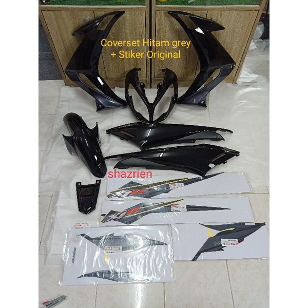 COVERSET X1R HITAM GREY + STIKER ORIGINAL🇹🇭💯 | Shopee Malaysia