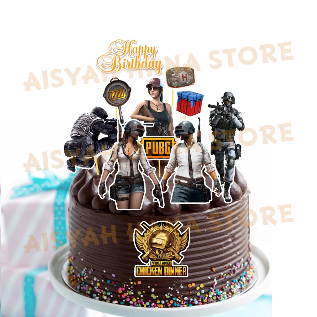 AHS Many Variation Cake Topper 1 Decoration Birthday theme Party Kek ...