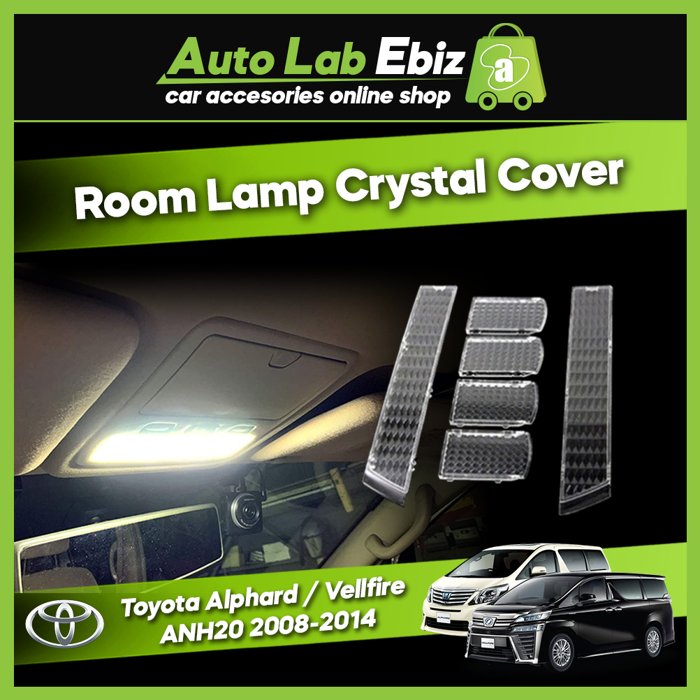 Room Lamp Crystal Cover ( OEM ) Toyota Alphard / Vellfire ANH20 2008 ...