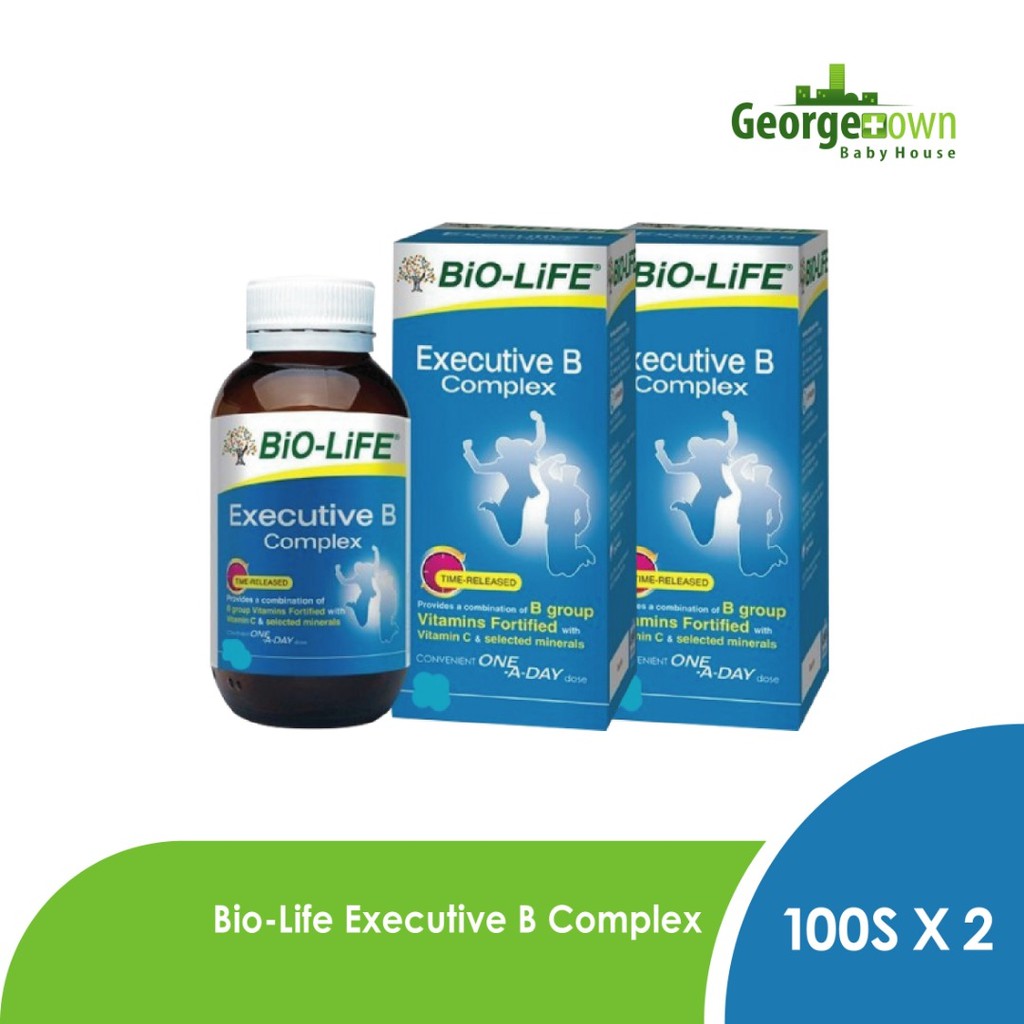 Bio-Life Executive B Complex (2x100's) (GTG) | Shopee Malaysia