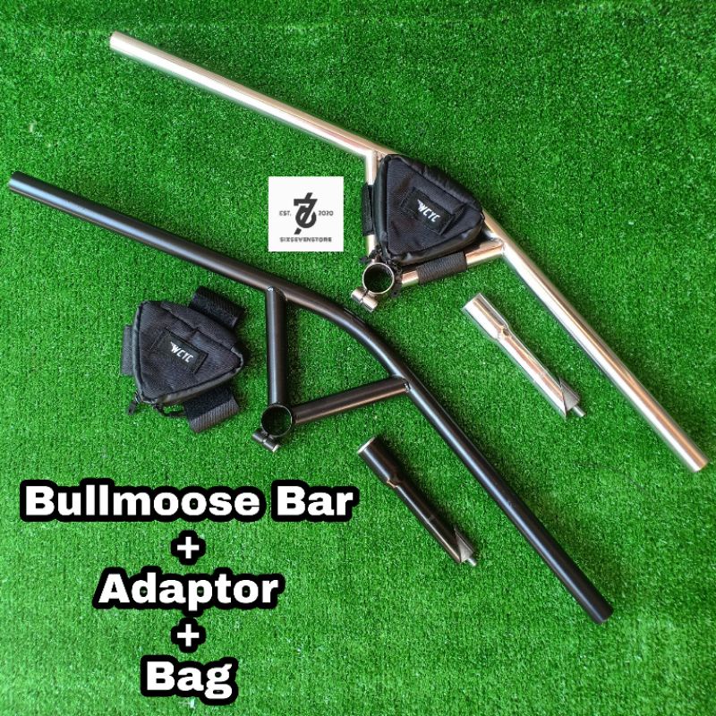 Bullmoose BAR HANDLEBAR FOR MTB BIKE COMMUTER BIKE FEDERAL MINIVELO ...