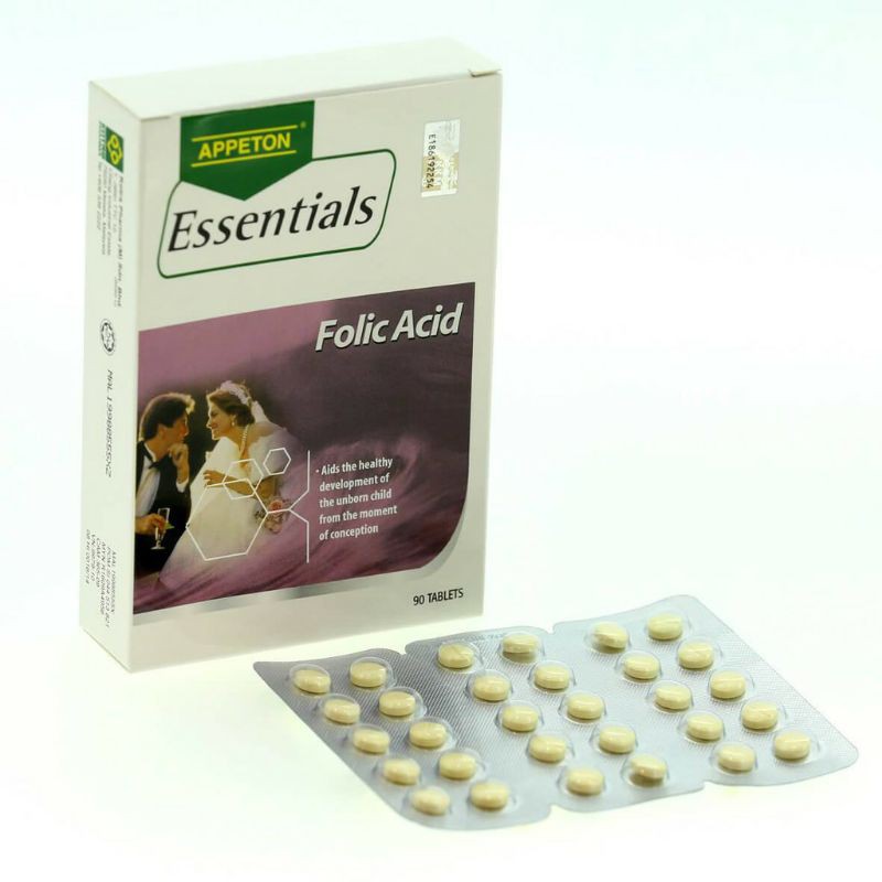 Appeton Essentials Folic Acid Asik Folik 400mcg 30biji /15 biji ...