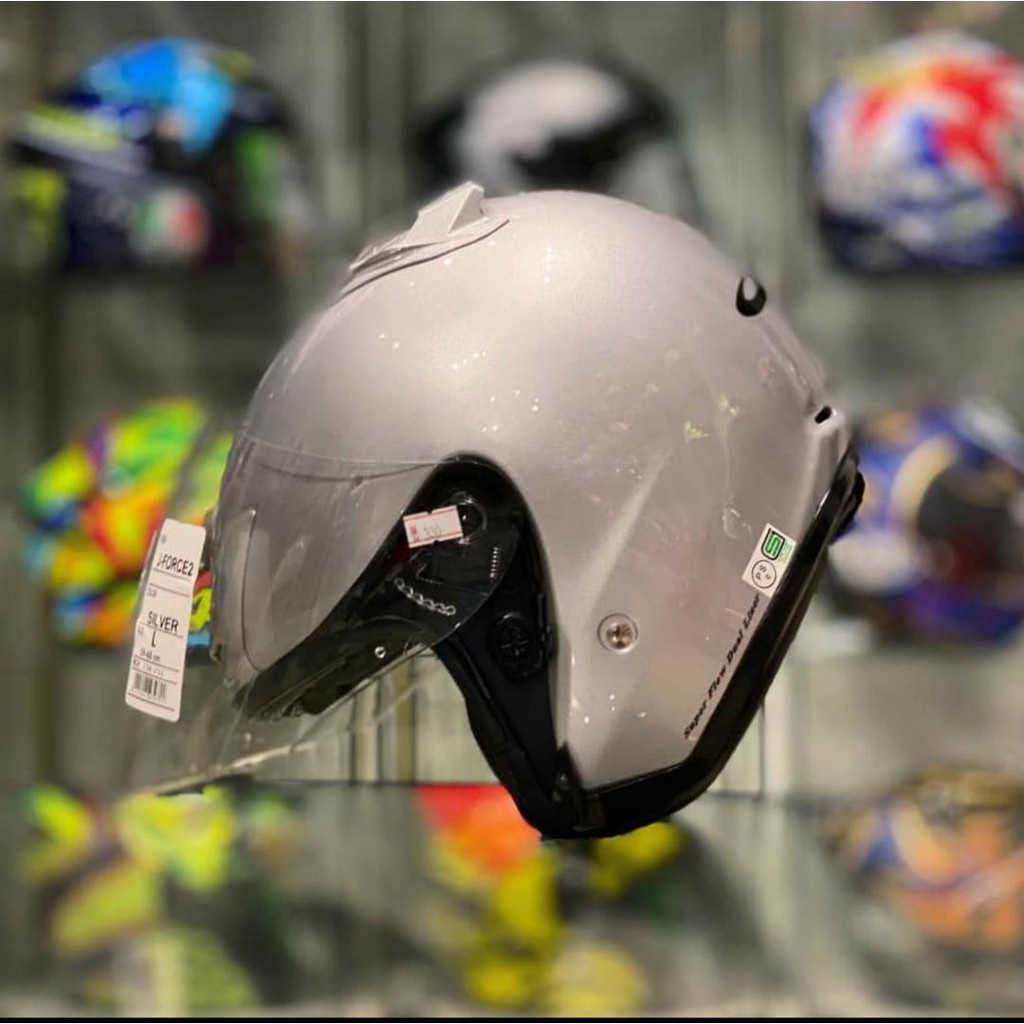 SHOEI J FORCE 2 JACK HELMET KUNING & YELLOW TANDUK LEKUK 1TO1 PREMIUM ...