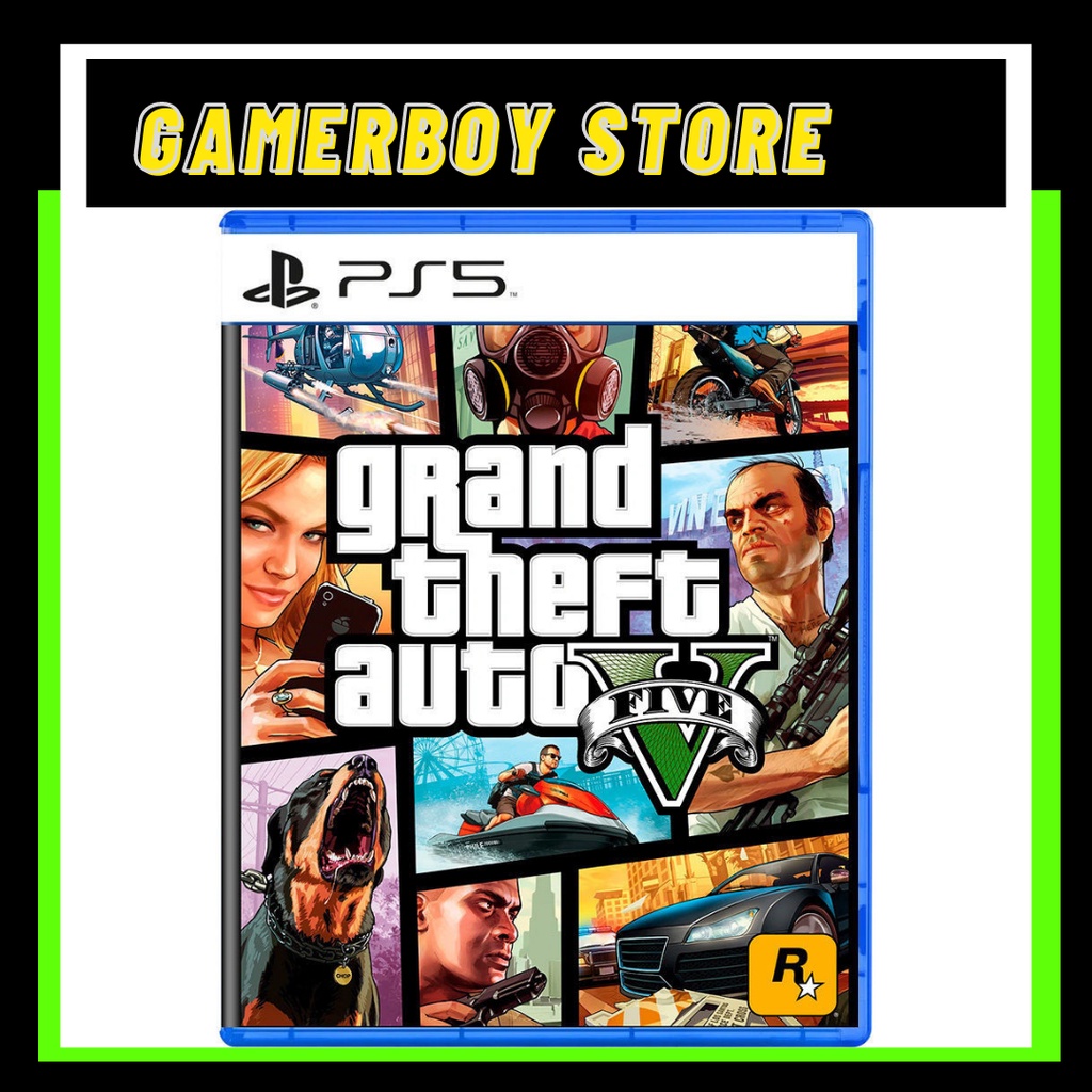 PS5 GTA V GRAND THEFT AUTO V [R3] [ENGLISH] [ENG/CHI SUB] | Shopee Malaysia