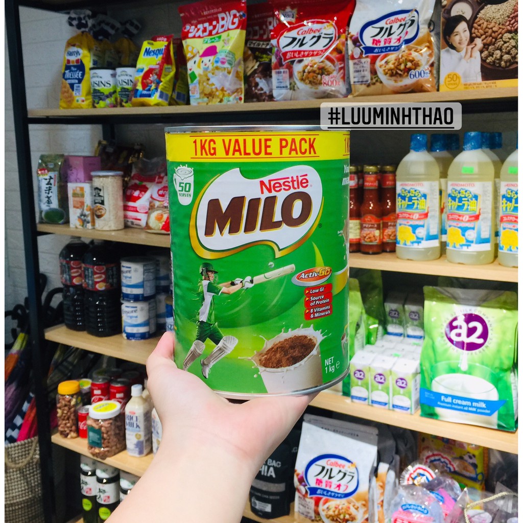Australian NESTLE MILO POWDER MILK BOX 1 KG | Shopee Malaysia