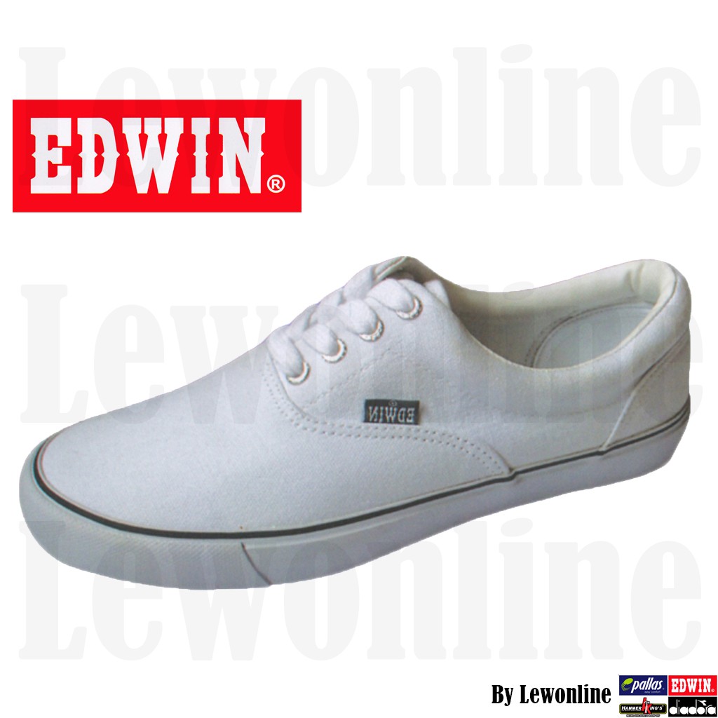 Edwin School Shoe EW210 (White) | Shopee Malaysia