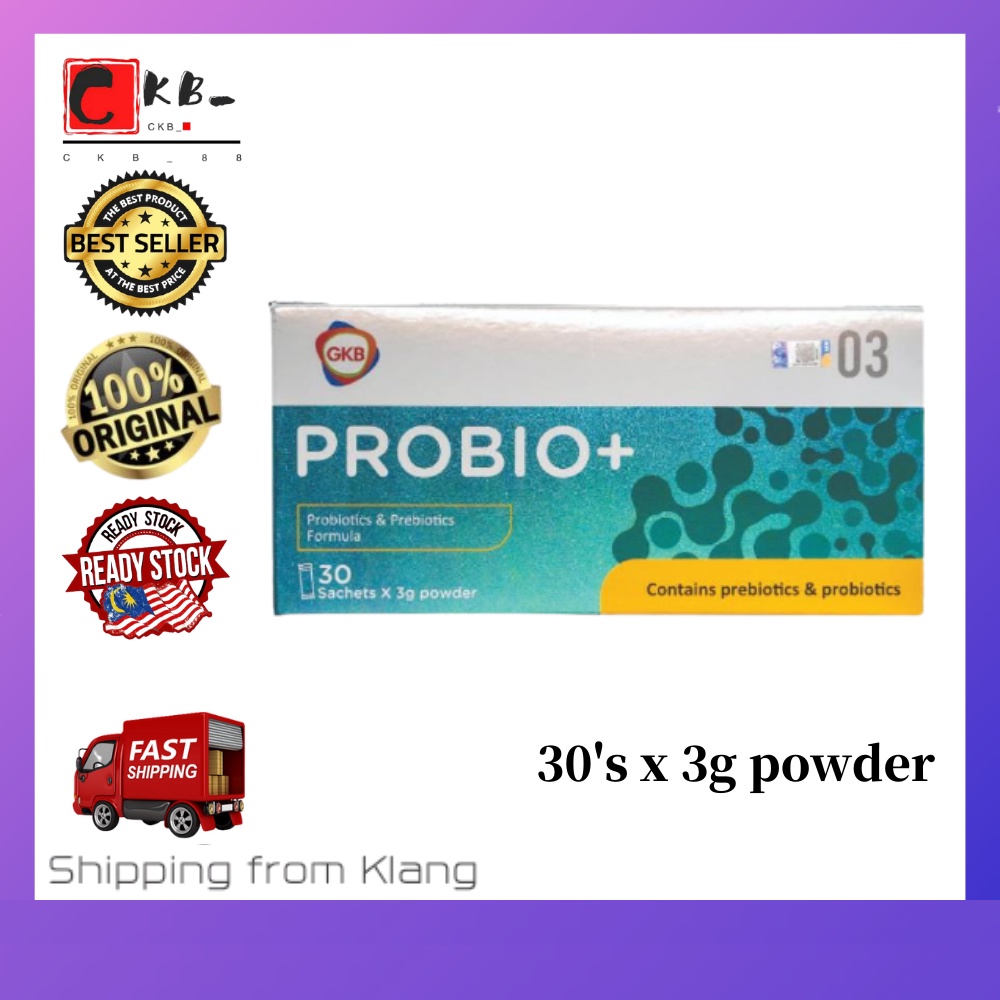 🔥Ready Stock🔥Guardian GKB Probio+ (Probiotics & Prebiotics Formula) 3g x 30 Sachets | Shopee ...