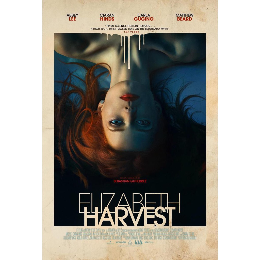 💥READY STOCK💥Elizabeth Harvest Movie Poster Film Sebastian Gutierrez ...