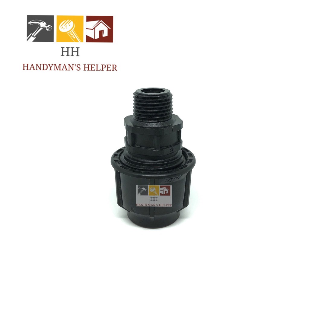 POLY MALE THREAD ADAPTOR POLY MTA POLY WATER CONNECTION FITTING POLY ...