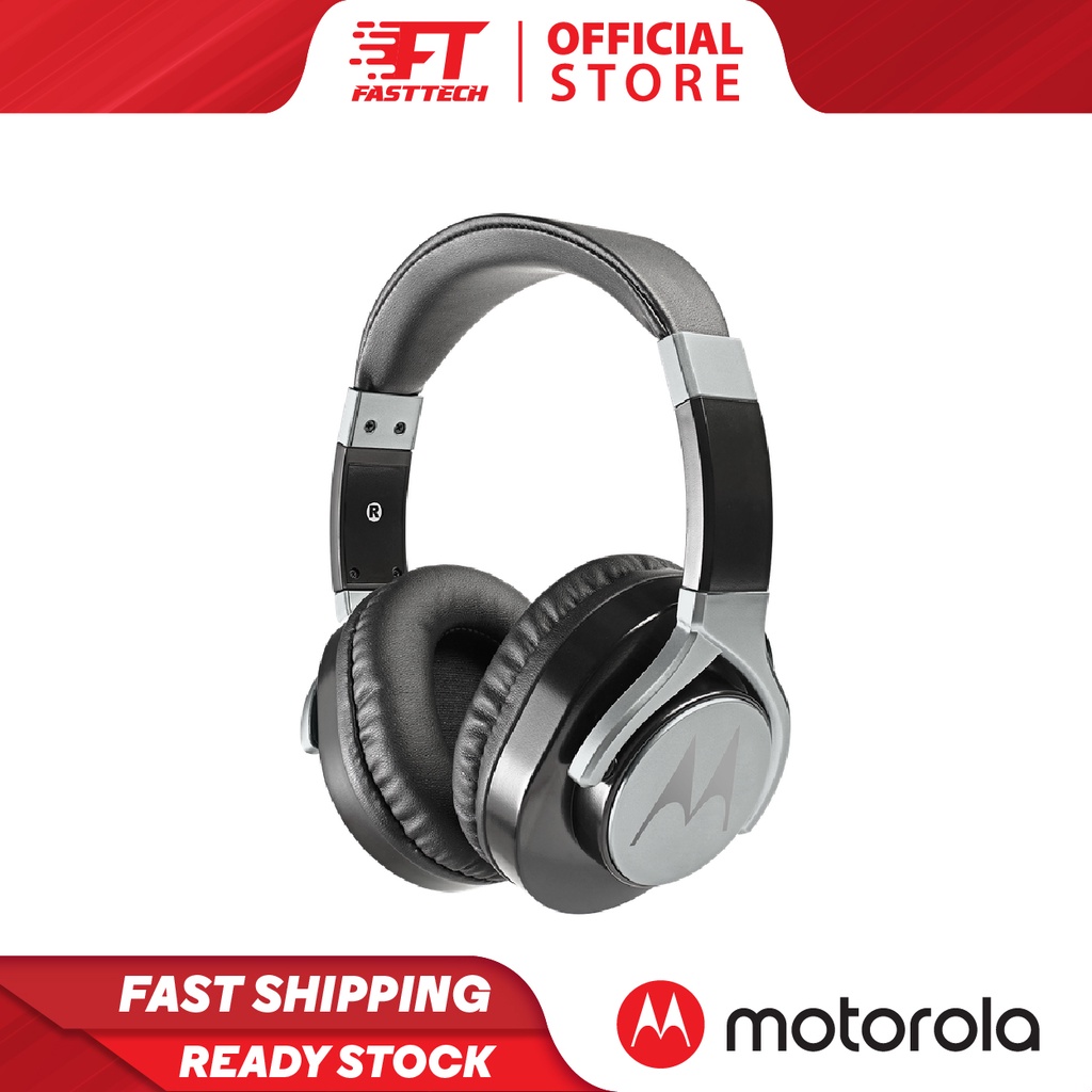[US BRAND] Motorola Pulse Max Over-The-Ear Wired Headphone | Shopee ...