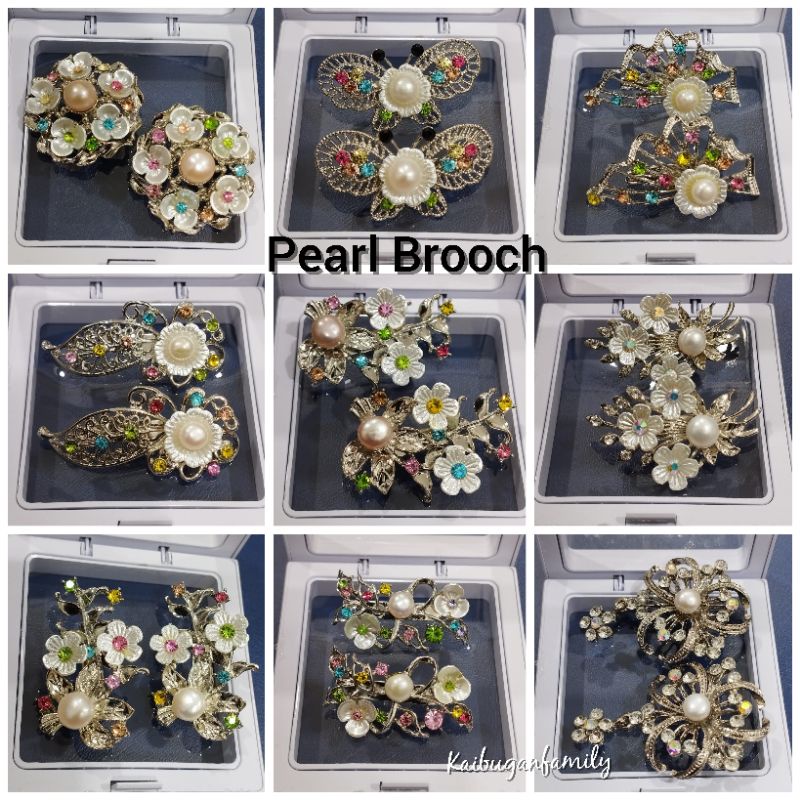 💥(Free Box) Kerongsang Mutiara Air Tawar Original Pearl💥 | Shopee Malaysia