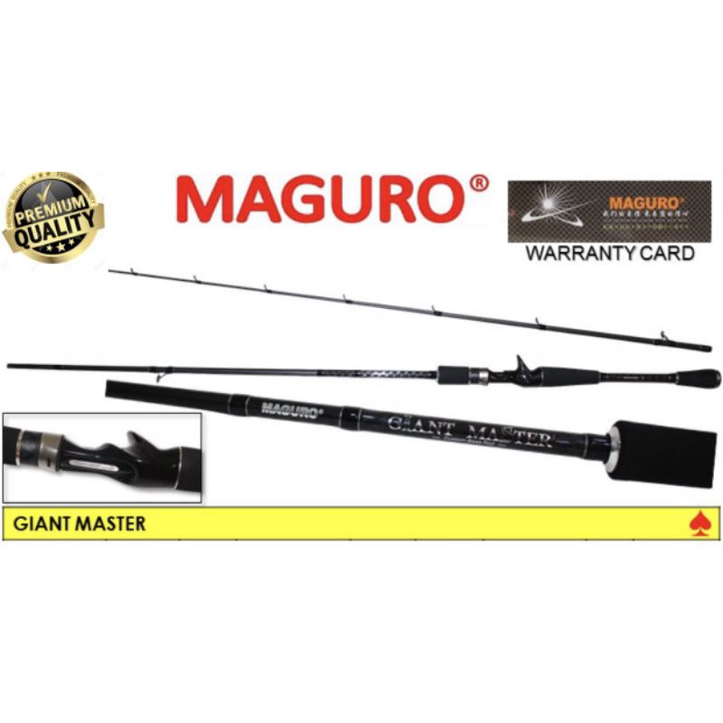 🔥Maguro rod Giant Master 🔥(C198-2 6’6”)(C210-2 7’0”)(C228-2 7’6 ...
