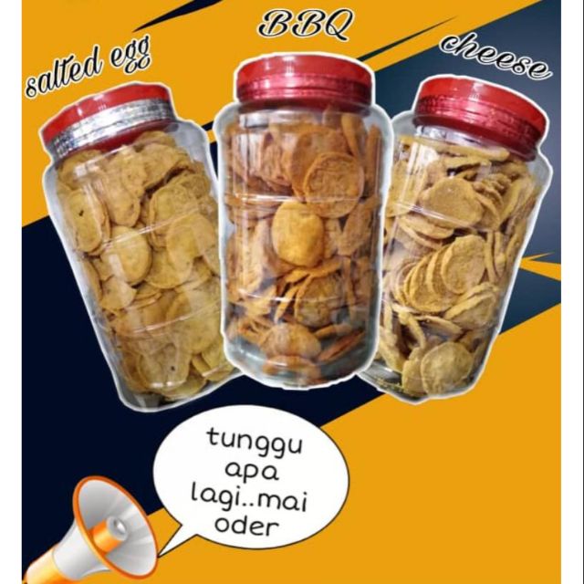 READY STOCK BALANG BESAR 600 GRAM/BALANG REMPEYEK CHEESE, REMPEYEK ...