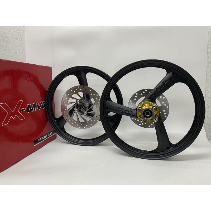 Y15ZR/Y16ZR TZM CUSTOM SPORT RIM COMPLETEL SET 4 LOBANG 160/160-17 ...