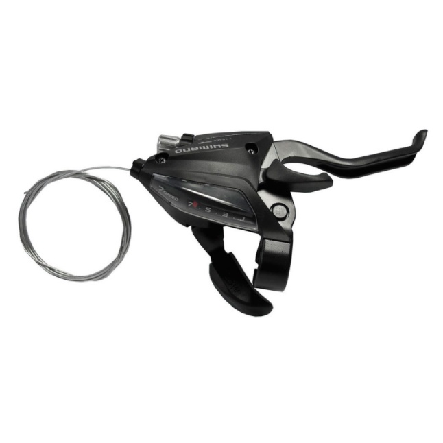 Shimano ALTUS Shift/Brake Lever - ST-EF500-7R, Right/Rear 7-Speed ...