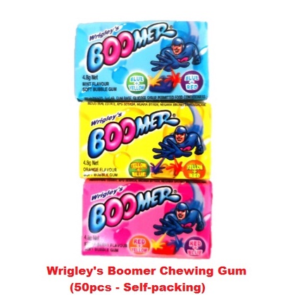 Wrigley's Boomer Magic Colors Chewing Gum (675g / 50pcs) | Shopee Malaysia