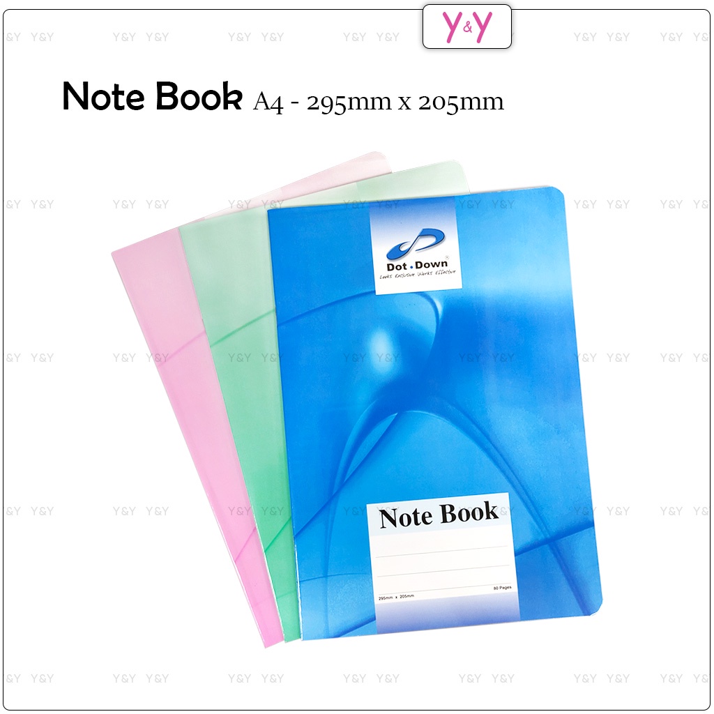 Dot Down F5 Exercise Book / A4 Note Book / School Writing Book / Buku ...