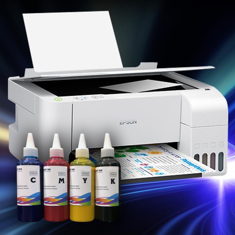 Epson L3256 All-in-One WiFI Printers Package with 1 Set Art Pigment Ink ...