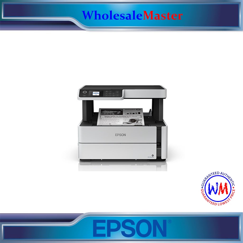 Epson M2140 EcoTank Monochrome All-in-One Ink Tank Printer | Shopee ...