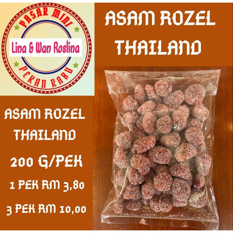 🔥ASAM ROZEL THAILAND (200G /PEK) | Shopee Malaysia
