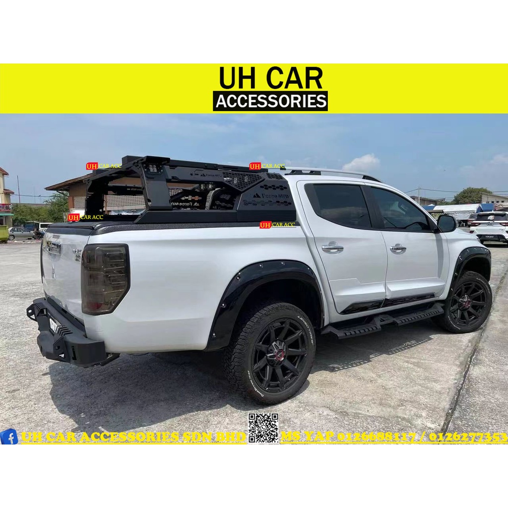 Toyota hilux vigo revo rocco rogue force f16 sport spot roll bar ...