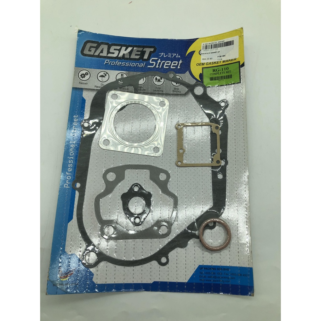 SUZUKI RG110 RG 110 RG-110 RG SPORT RG OVERHAUL GASKET SET ENGINE ...