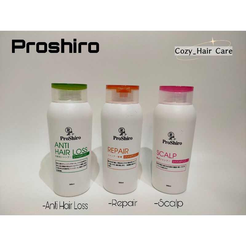 [Local Seller]🔥Ready Stock🔥Proshiro Hair Shampoo 300ml Formula by Japan ...