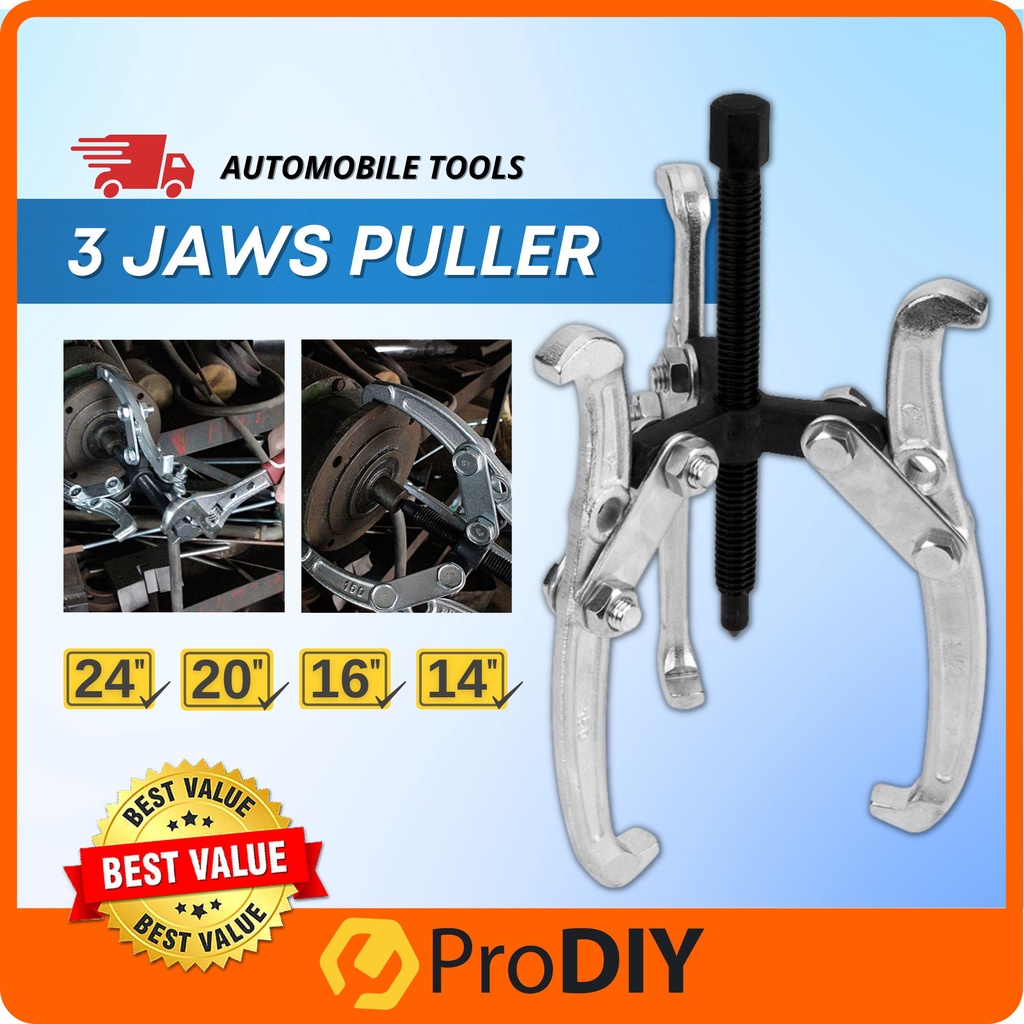 14 16 20 24 3 Jaws Puller And Gear Puller (Random Colour) | Shopee Malaysia