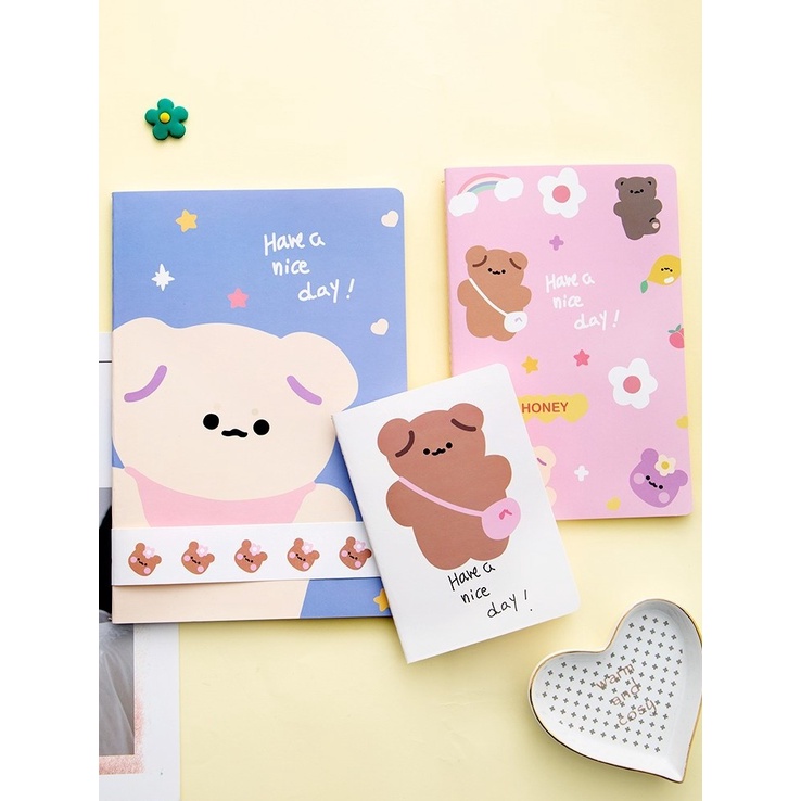 🔥READY STOCK🔥A6/A5/B5 Korean style notebooks cute cartoon ins style ...