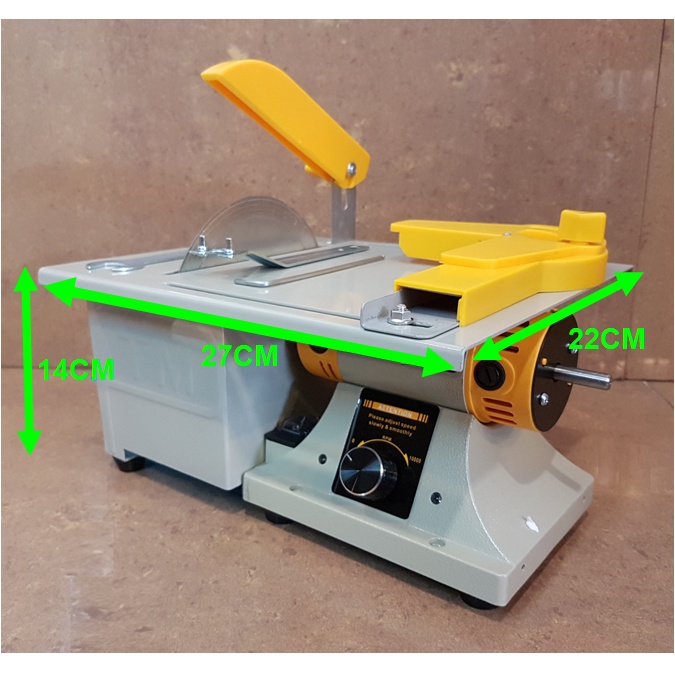 6" Multi-Function Mini Table Saw and Grinder IDB0040 | Shopee Malaysia