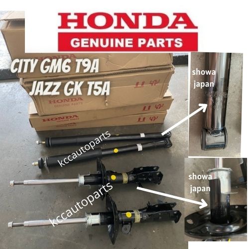 ORIGINAL ABSORBER FRONT & REAR HONDA CITY GM6 T9A T9J / HONDA JAZZ GK5 T5A TG5 '14-'19 | Shopee ...