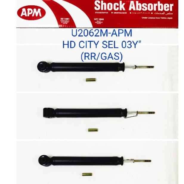 APM ABSORBER HONDA CITY SEL 03Y"(REAR)(GAS) | Shopee Malaysia