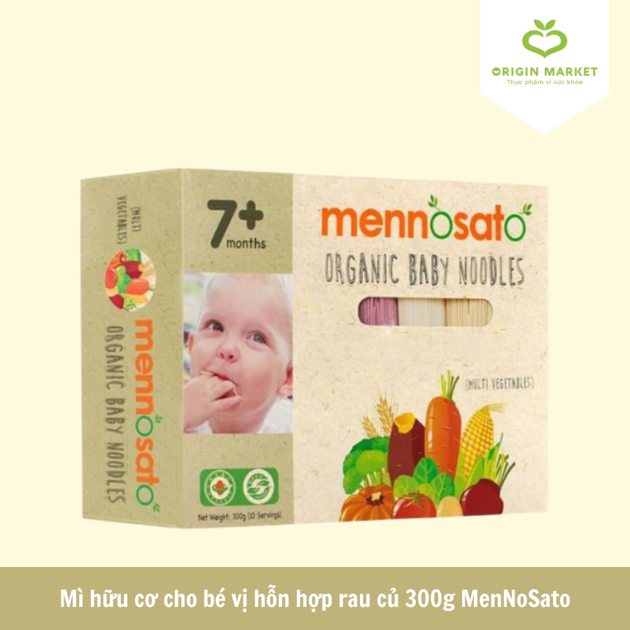 Organic baby noodles mixed with vegetables 300g Men No Sato New ...