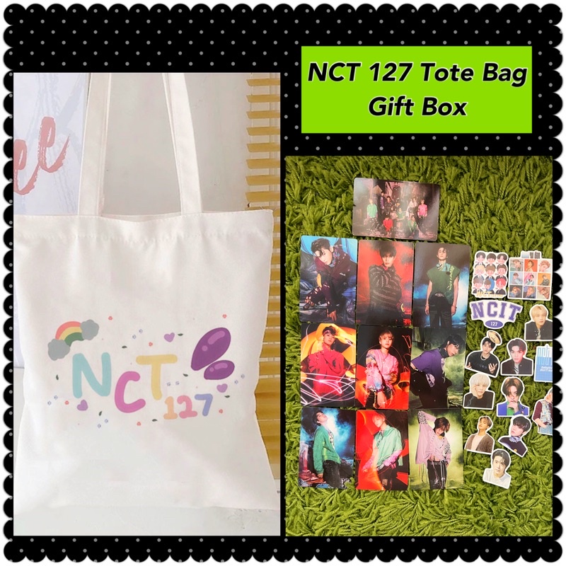 NCT 127 tote bag Gift Box | Shopee Malaysia