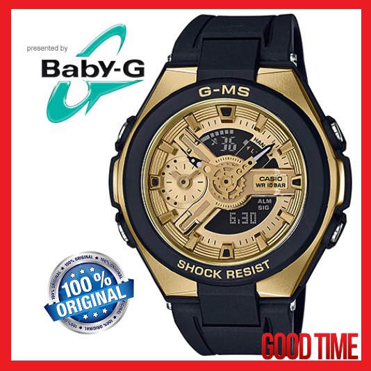 CASIO ORIGINAL BABY-G MSG-400G-1A2 G-MS LADIES WATCH (2 YEARS WARRANTY ...