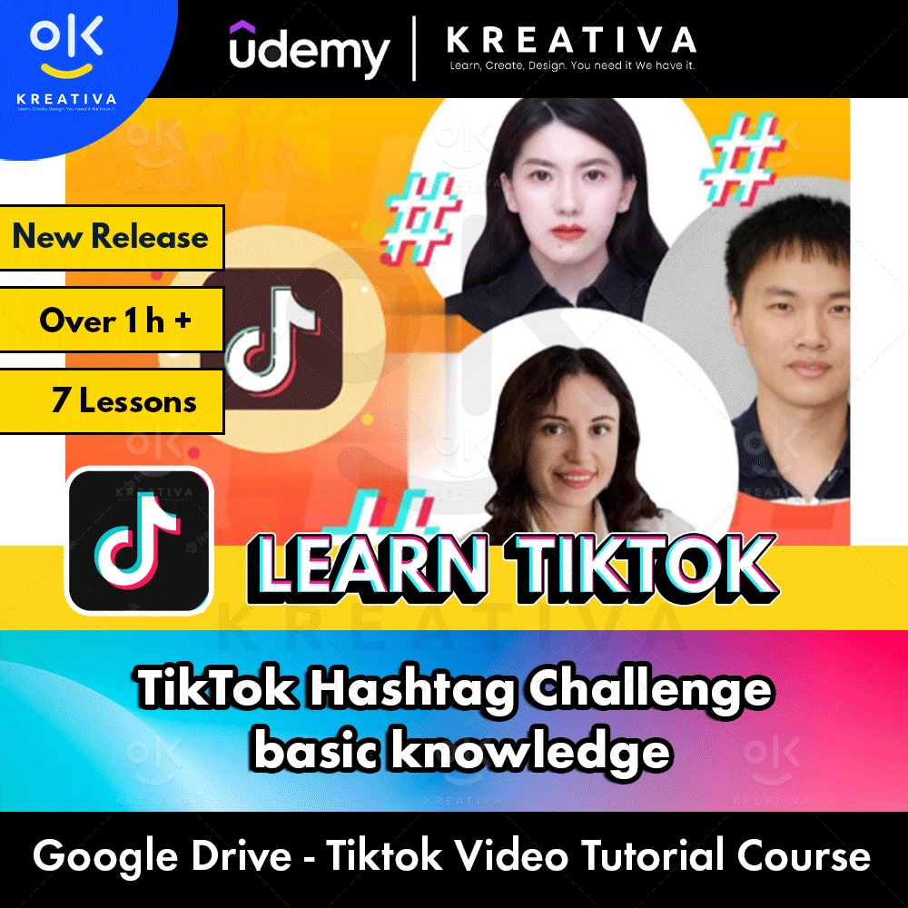 Video Course-TikTok Hashtag Challenge basic knowledge | Learn TikTok ...