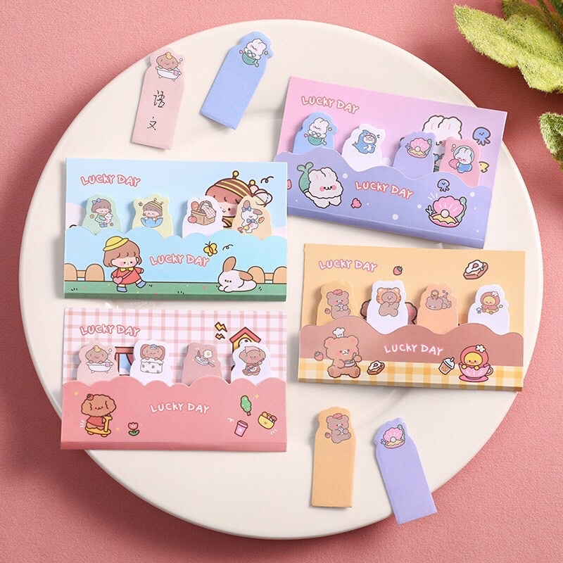 Cute Cartoon Sorting Sticky Notes | Shopee Malaysia