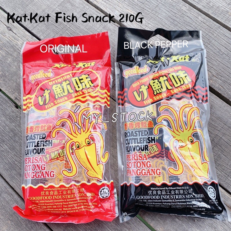 🤤Kat.Kat Fish Snack Big Package 210G Per Package😍 | Shopee Malaysia