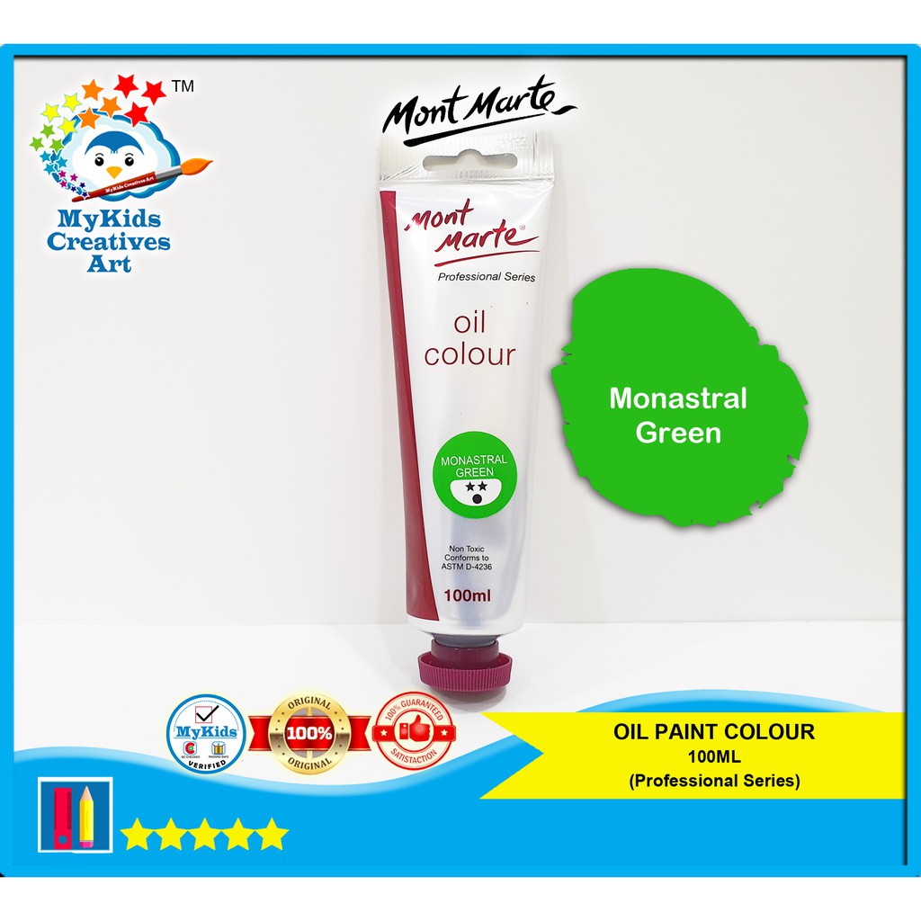 OIL PAINT COLOURS (PROFESSIONAL SERIES, MONT MARTE) | Shopee Malaysia
