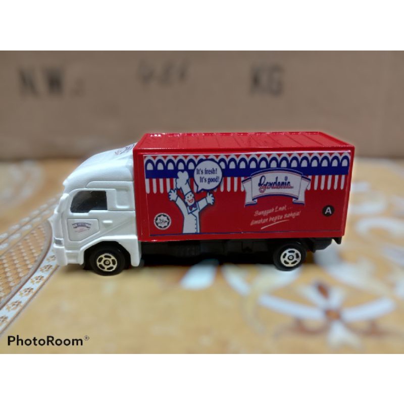 LORI ECO CUSTOM REPLIKA TRACK LORI ROTI GARDENIA (BODY MERAH) ( 1:64 ...