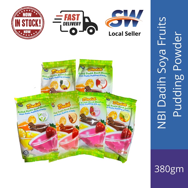 NBI Dadih Soya Fruits Pudding Powder 380g | Shopee Malaysia