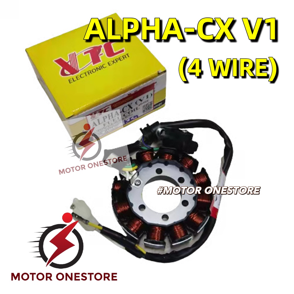 ALPHA CX V1 V2 FUEL COIL/ STARTER COIL/ MAGNET COIL VTECH ALPHA-CX V1 ...
