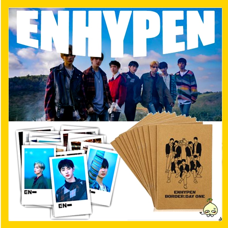 [ENHYPEN] FANKIT ENHYPEN BORDER FANKIT NOTEBOOK PHOTOCARD PHOTO TICKET ...
