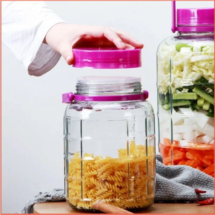 [ Buy 5 BOTTLES GET 1 FREE 3L BOTTLE ] Glass Wine Pitcher 3L, 5L, 8L ...