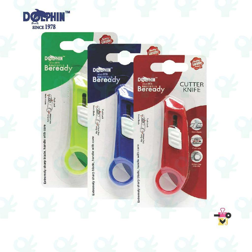 Dolphin Cutter Knife 8318 (Push Lock) | Shopee Malaysia