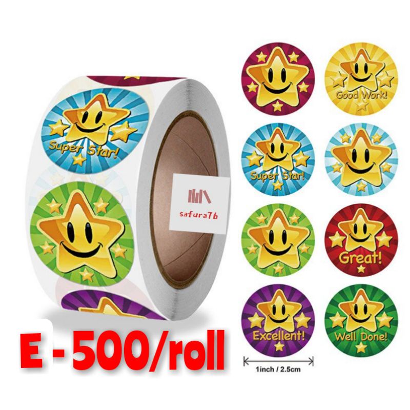 Motivational Sticker / Reward Stickers / Sticker Murid Guru / Pelekat ...