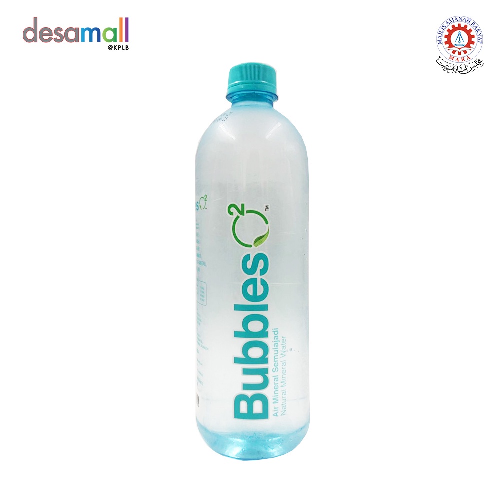 Bubbles O2 Air Mineral Semula Jadi (800ml) | Shopee Malaysia