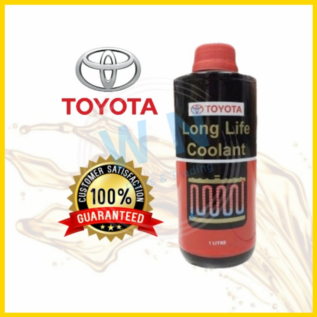 TOYOTA COOLANT LONG LIFE COOLANT 1 LITRE RED | Shopee Malaysia